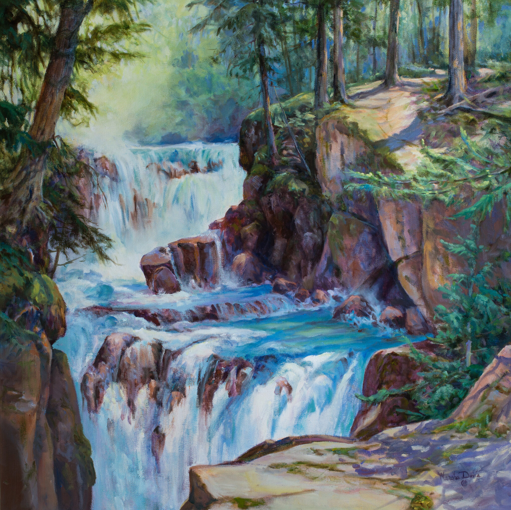 Glacier Reflections - Glacier Art Museum